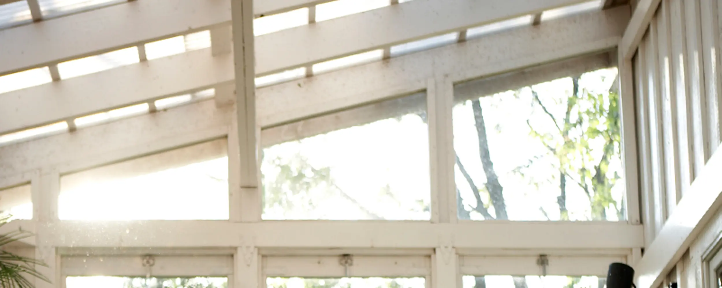 How plastic profiles are used for conservatories