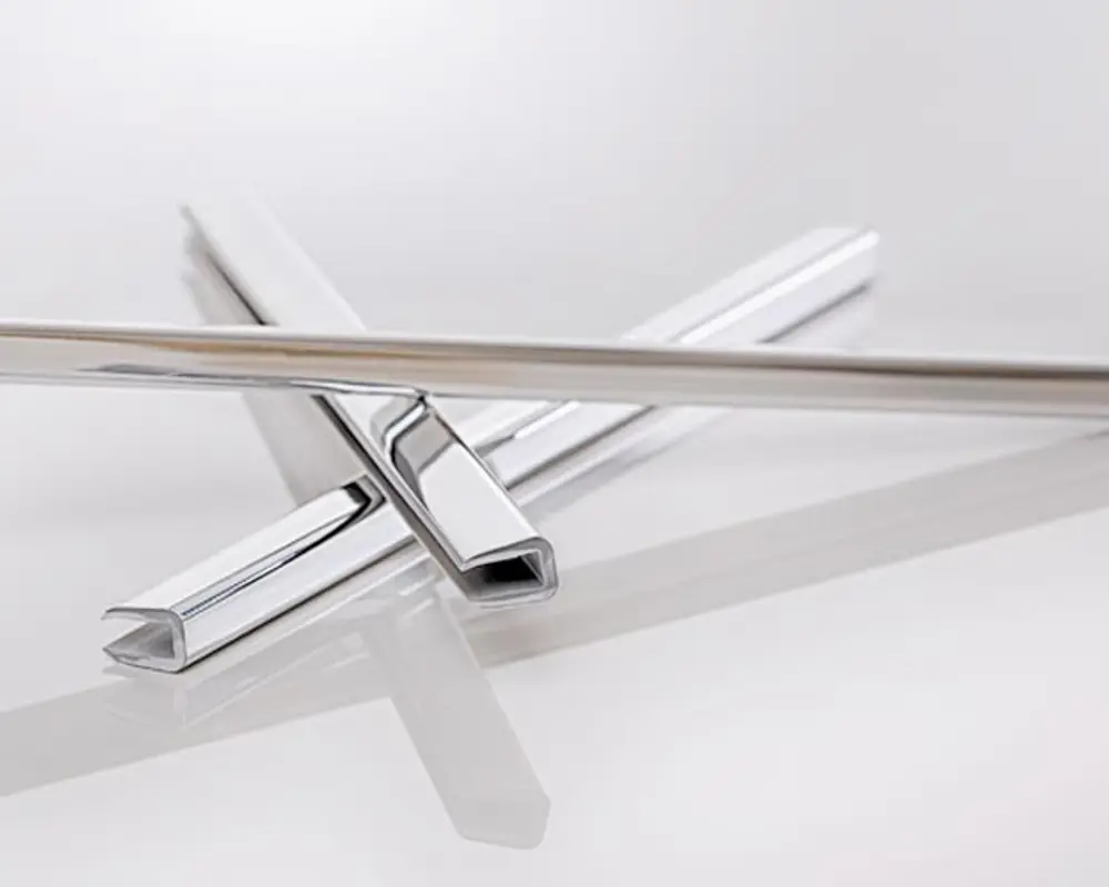 Decorative & functional plastic profiles for HVAC applications