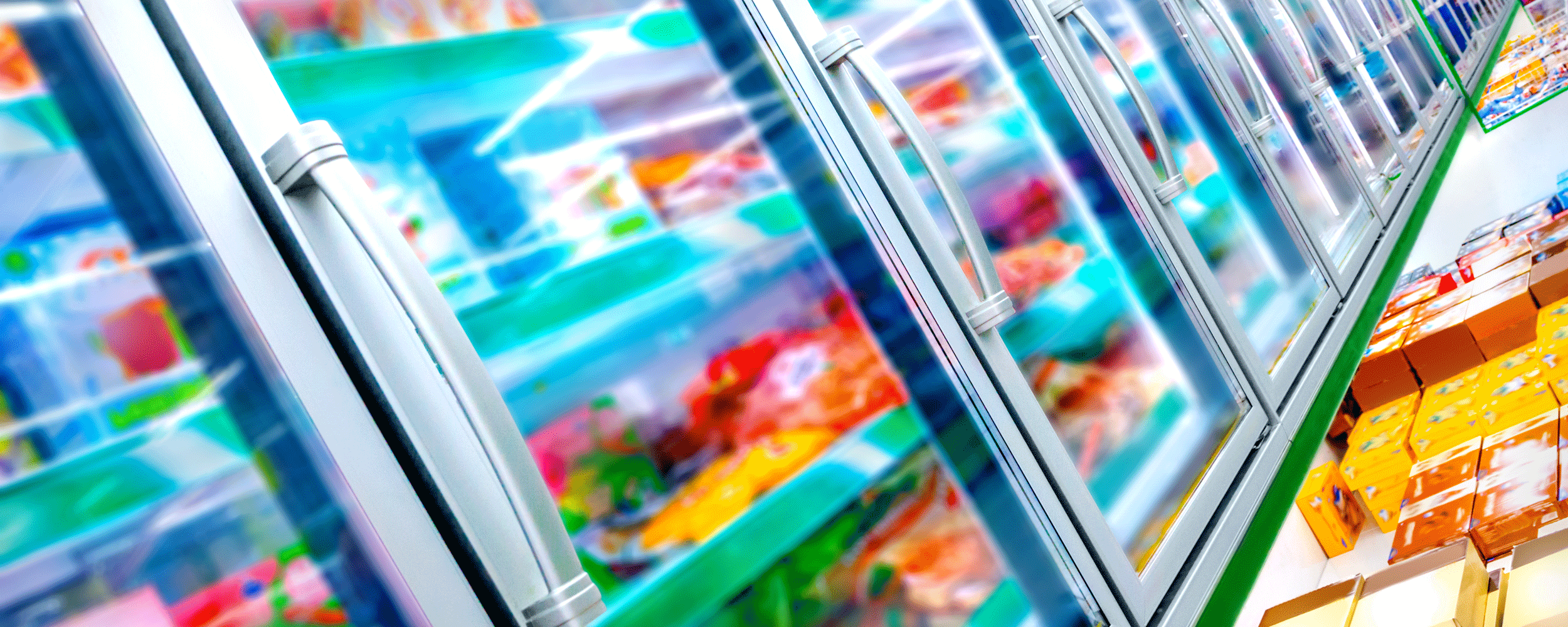 Plastic profile for the refrigeration industry